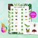 Insect Scavenger Hunt, Printable Game, Treasure Hunt, Digital Download ...