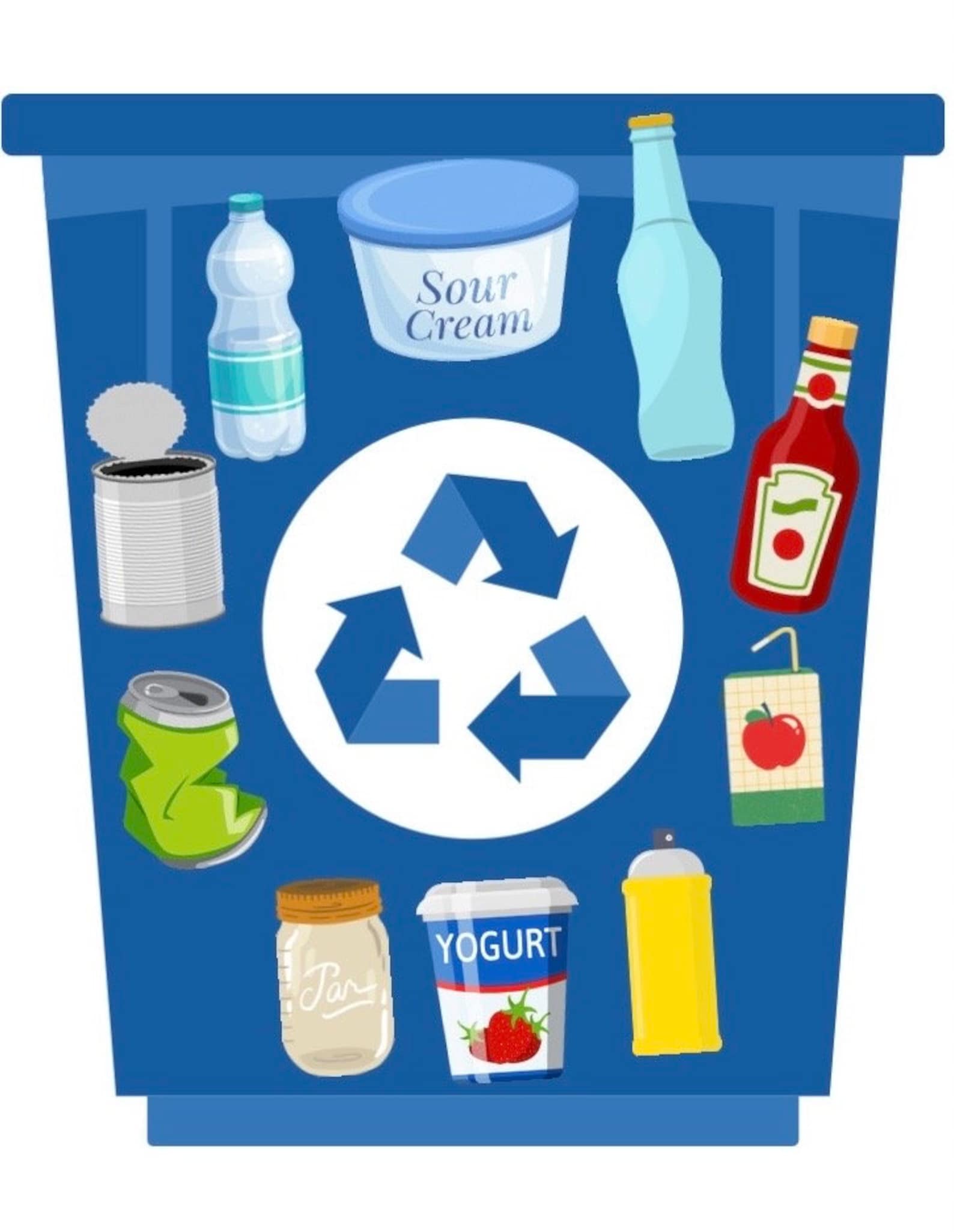Printable Recycling Sorting Game, Earth Day Activity, Classroom ...