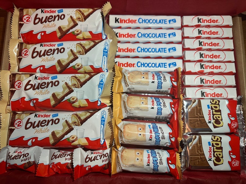 Kinder Bueno Gift Box Hamper Ideal Birthday, Christmas, Easter, Kids ...