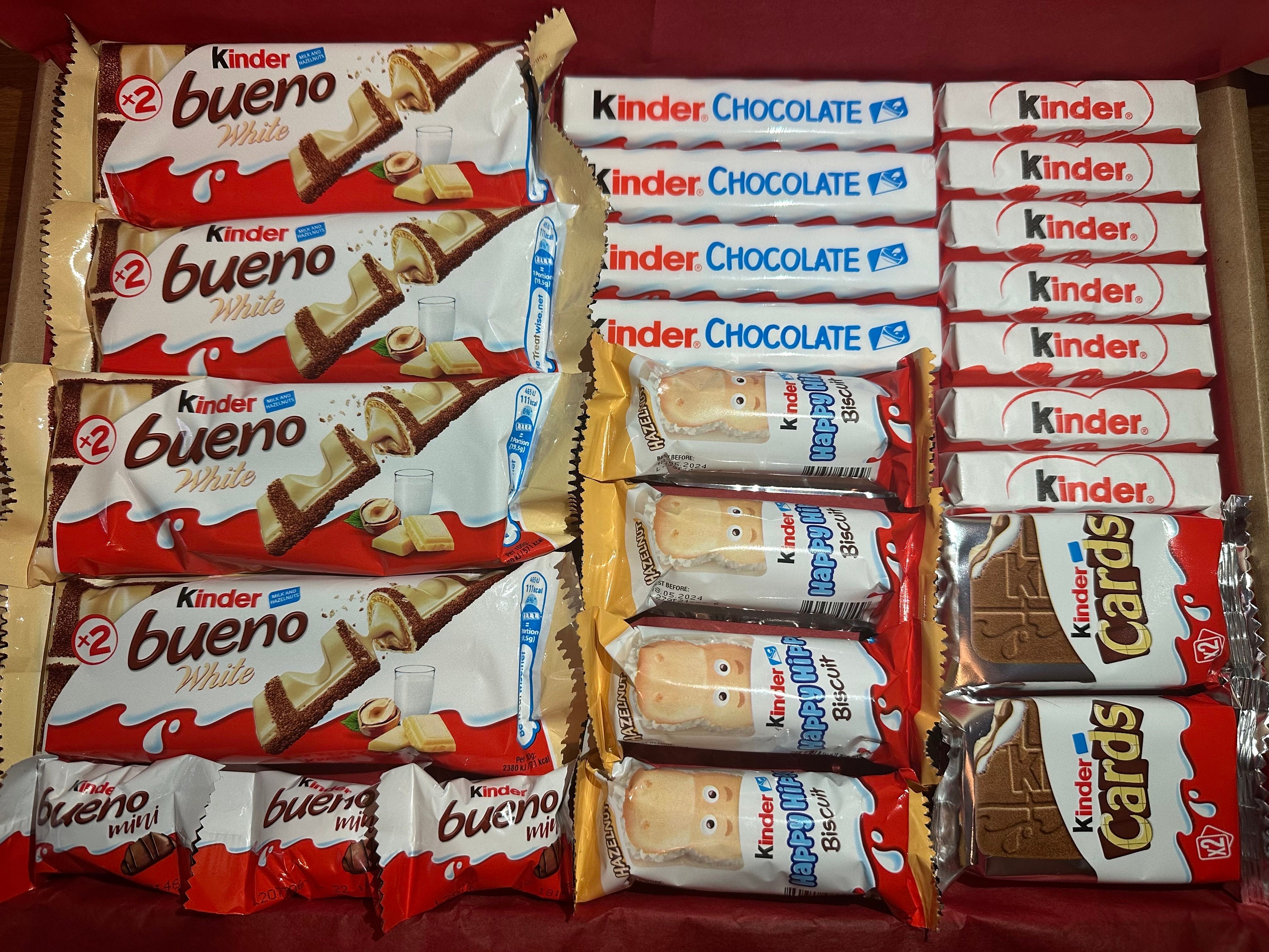 Kinder Bueno Gift Box Hamper Ideal Birthday, Christmas, Easter, Kids ...