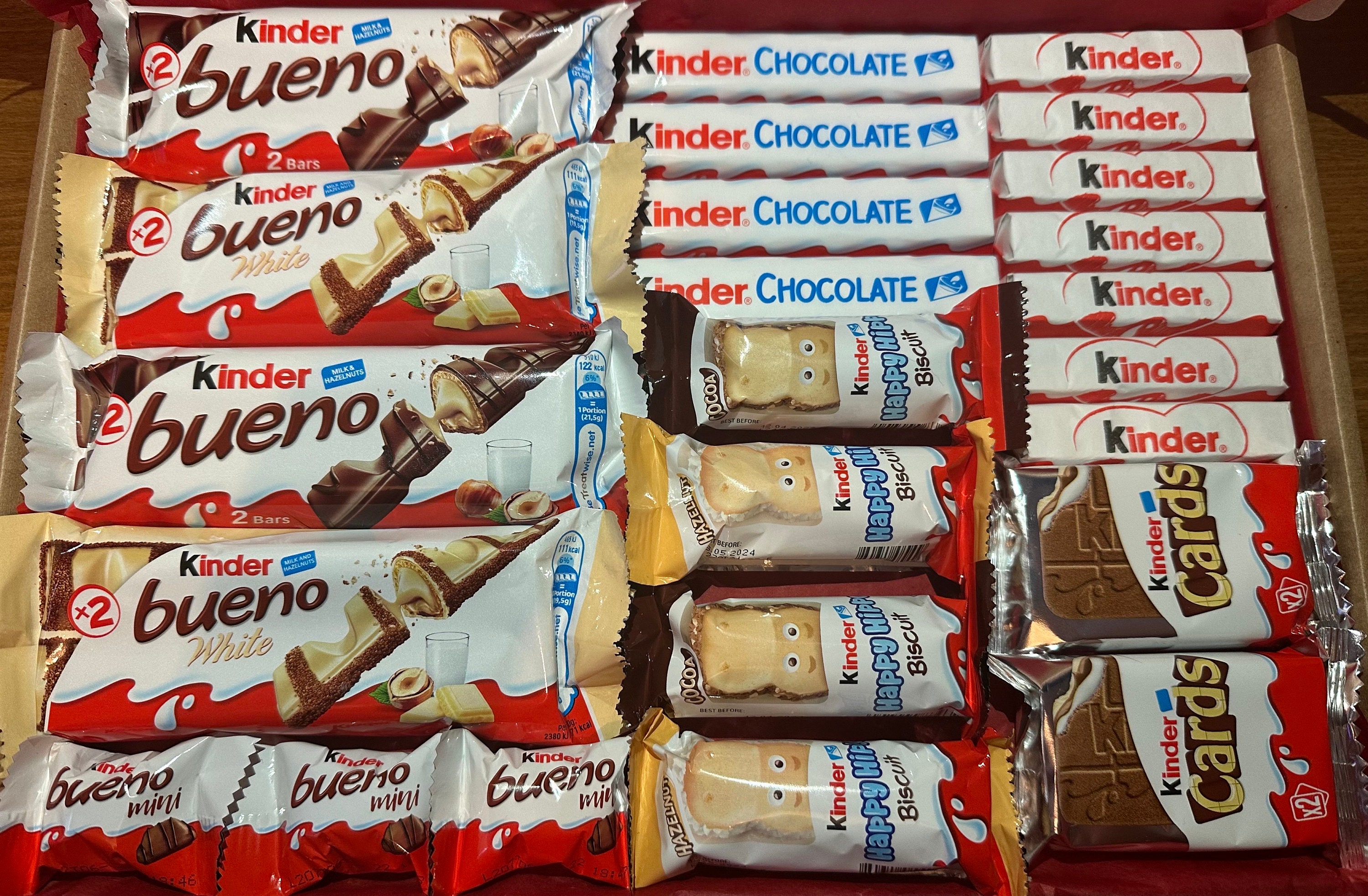 Kinder Bueno Gift Box Hamper Ideal Birthday, Christmas, Easter, Kids ...