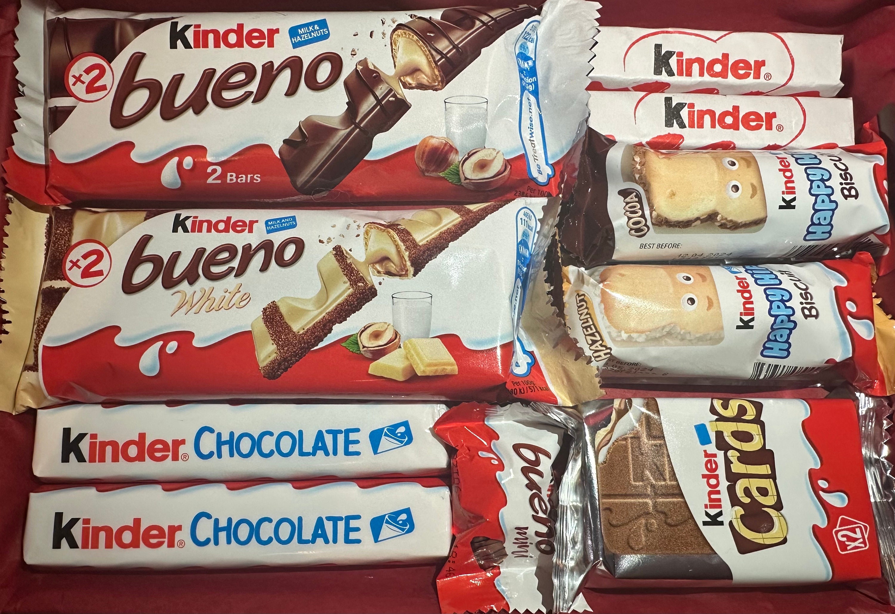 Kinder Bueno Gift Box Hamper Ideal Birthday, Christmas, Easter, Kids ...