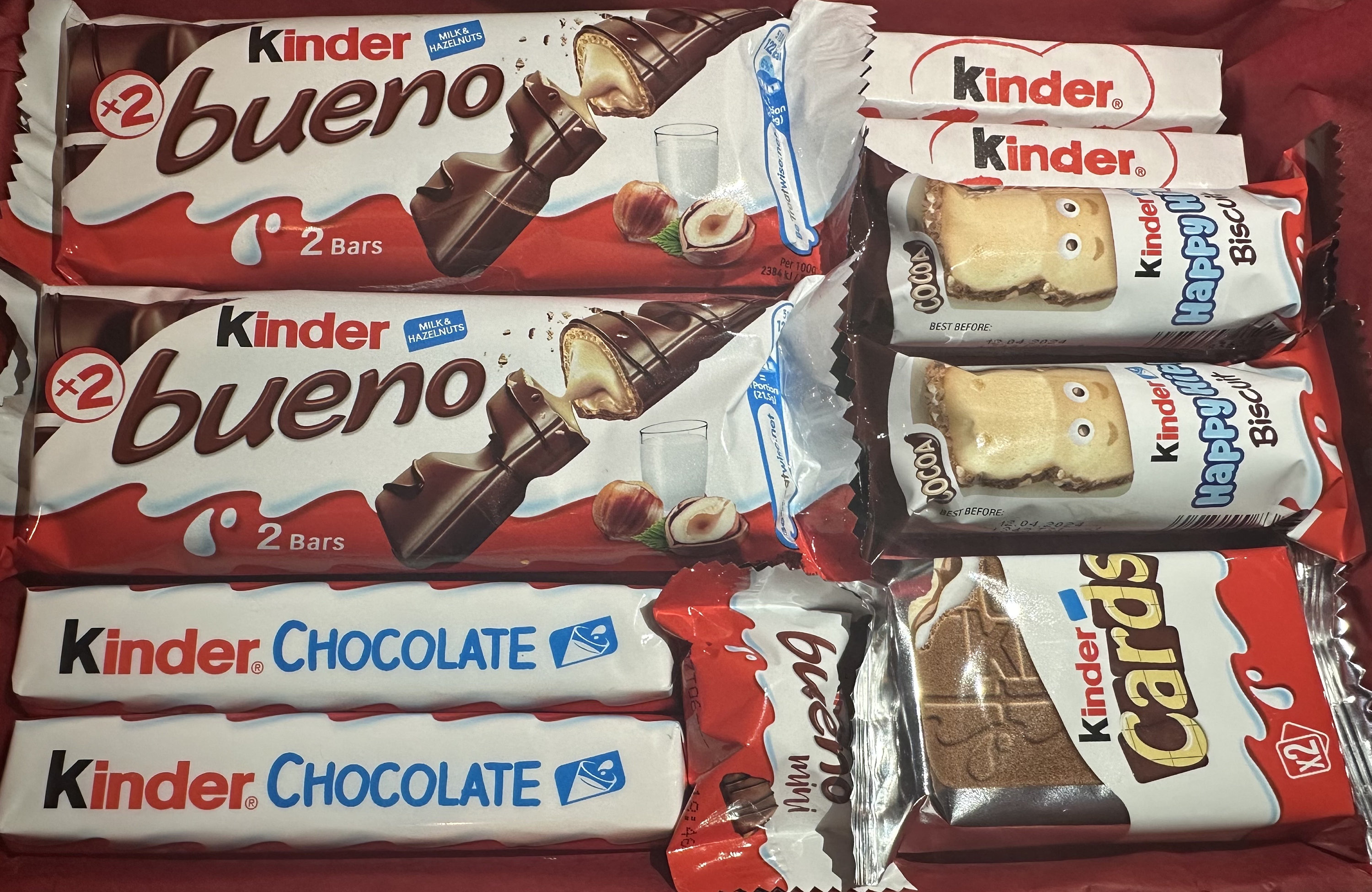 Kinder Bueno Gift Box Hamper Ideal Birthday, Christmas, Easter, Kids ...
