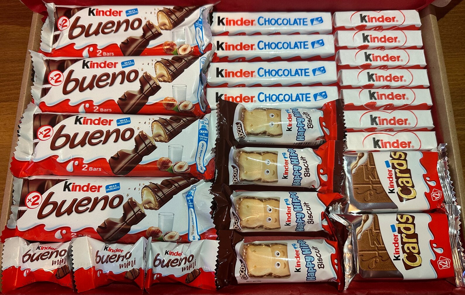 Kinder Bueno Gift Box Hamper Ideal Birthday, Christmas, Easter, Kids ...