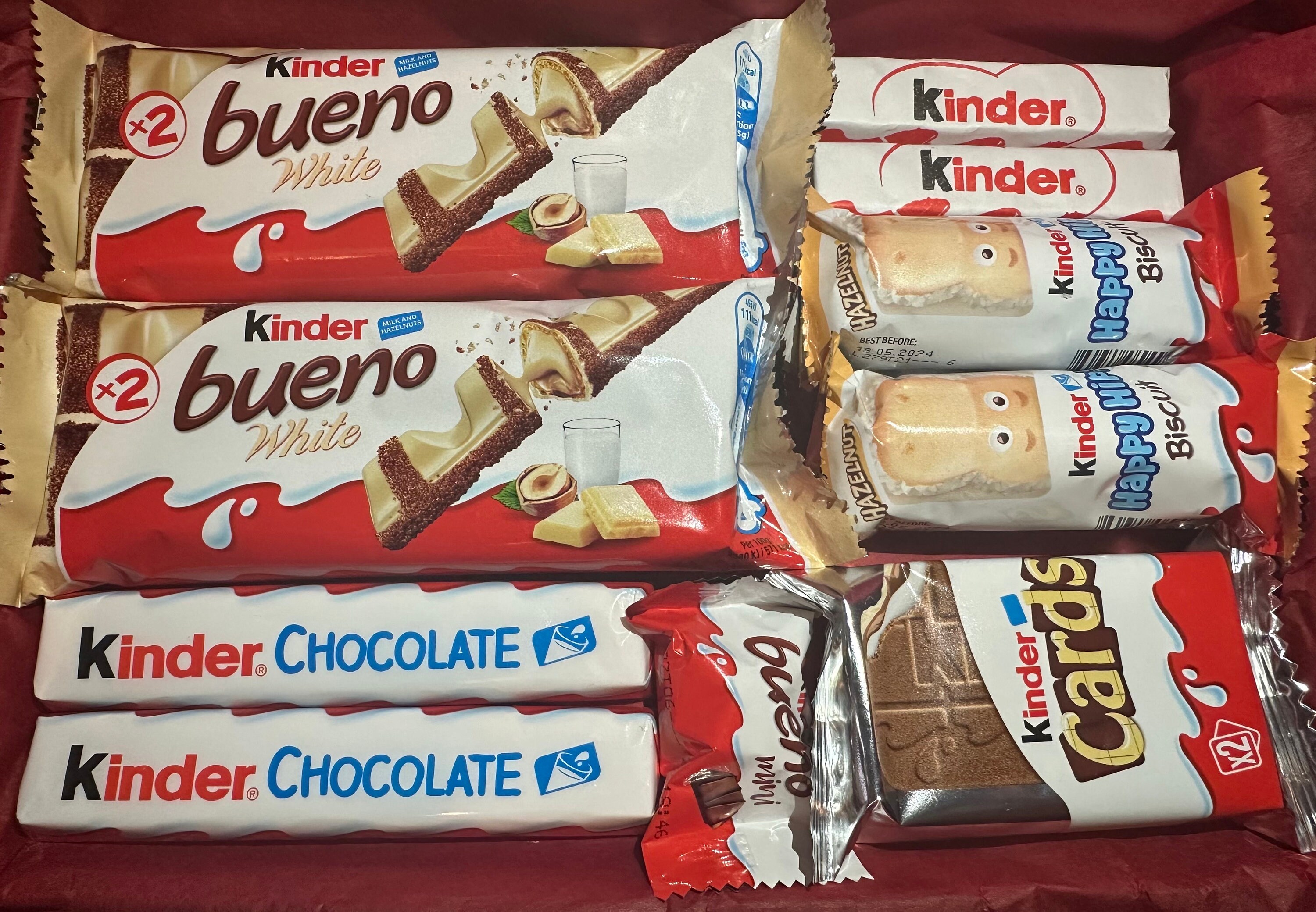 Kinder Bueno Gift Box Hamper Ideal Birthday, Christmas, Easter, Kids ...