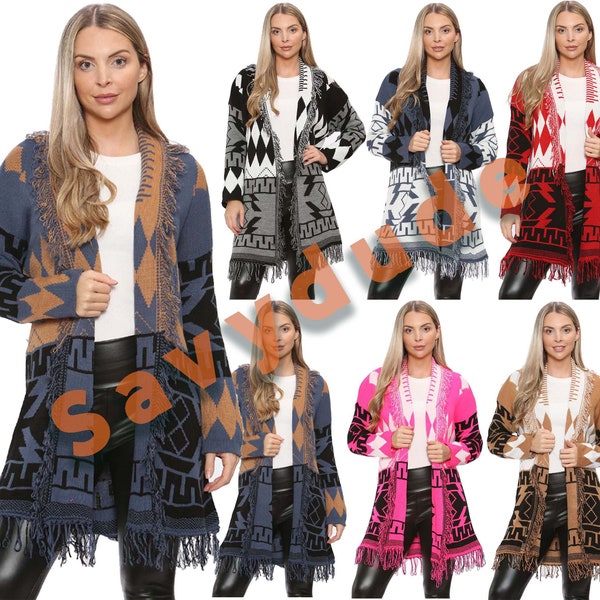 Aztec Cardigan - Etsy