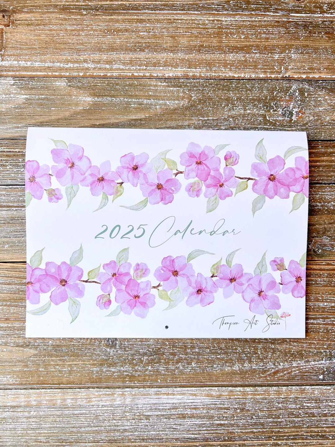 2025 Wall Calendar, Decorative Calendar, Watercolour Art Calendar, Wall ...