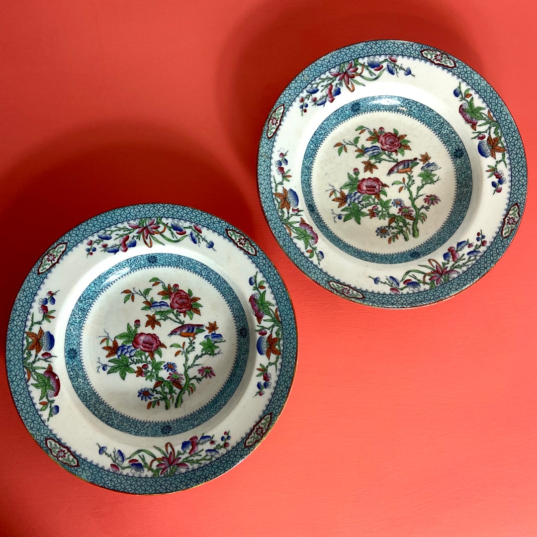 Pair of Antique Minton Cuckoo China Plates/dishes C.1830-1860 - Etsy
