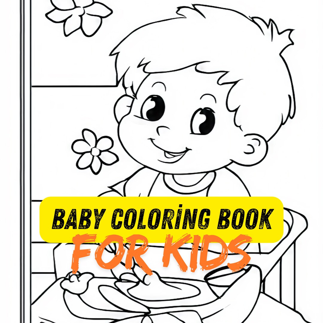 Baby Coloring Book for Kids | Fun and Educational Drawings | Digital ...