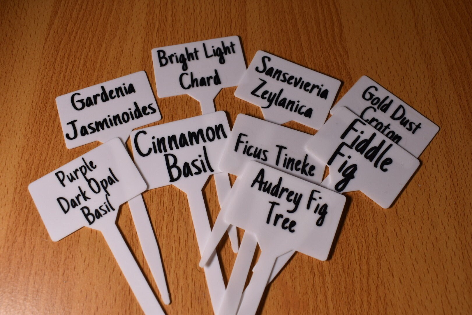 Custom Waterproof Plant Labels - Etsy