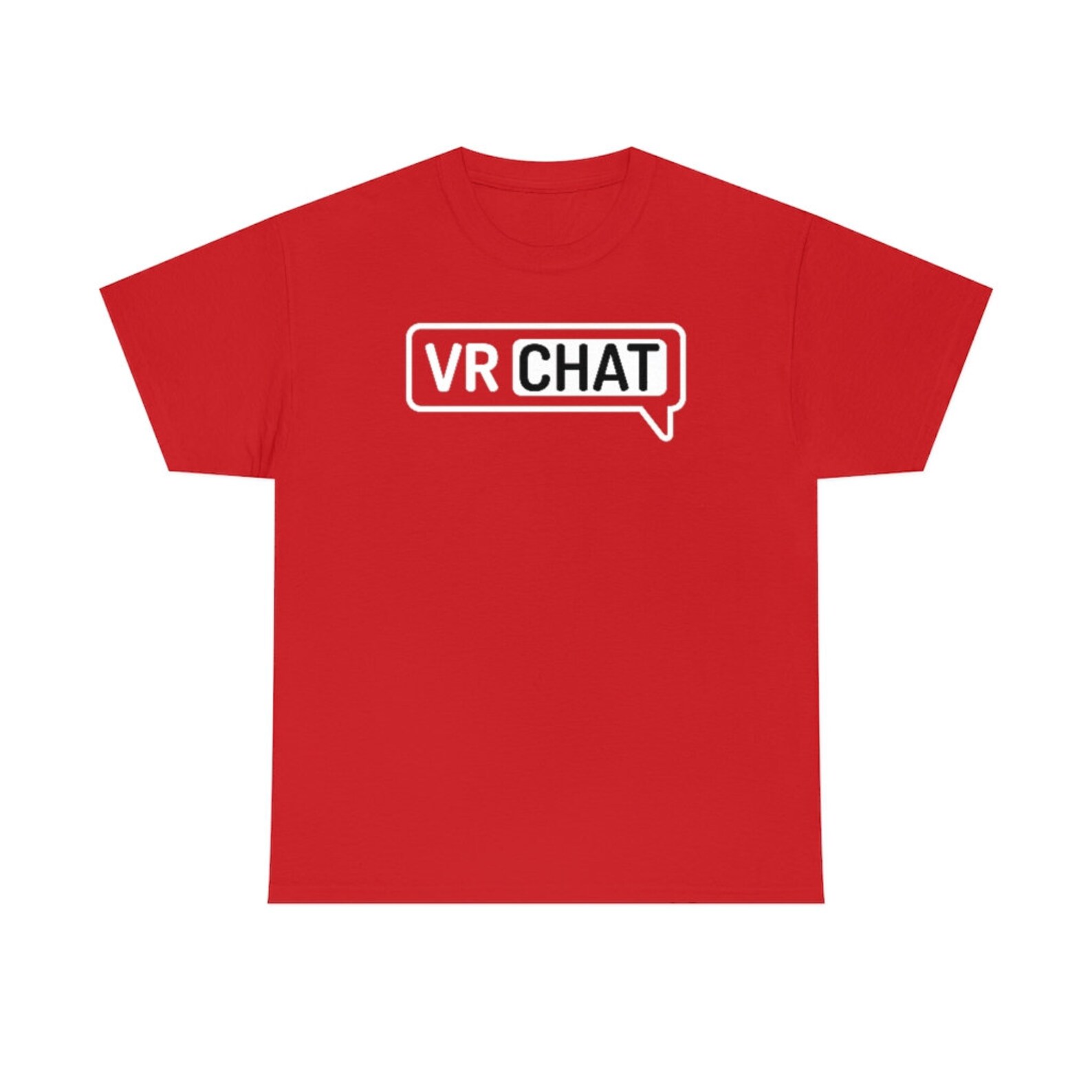 VR Chat Logo Reversed Colors - Etsy