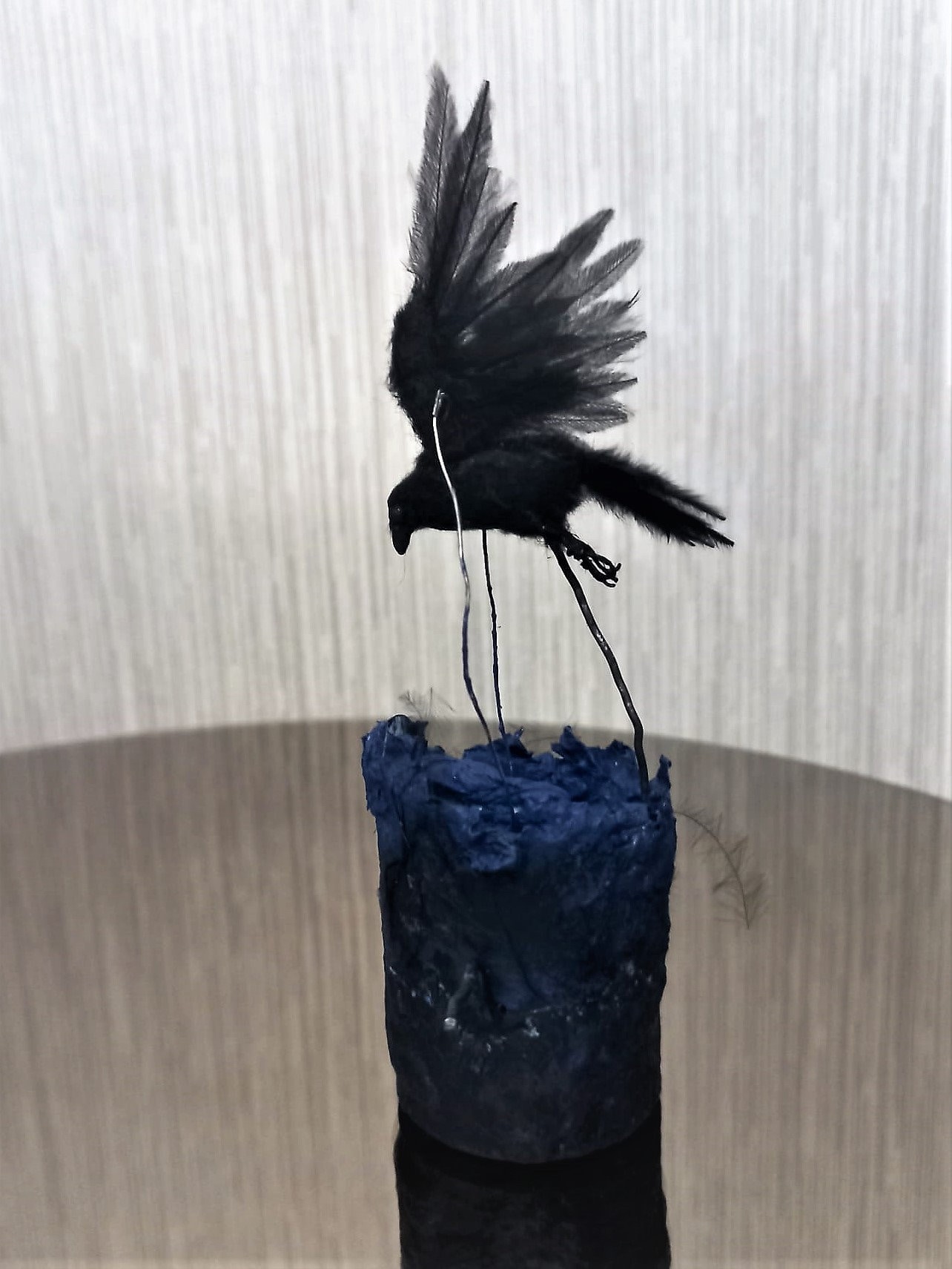 Crow Automata. Mechanical Automaton, Moving Raven, With Moving Wings ...