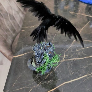 Raven Automata. Mechanical Automaton, Moving Raven, With Moving Wings ...