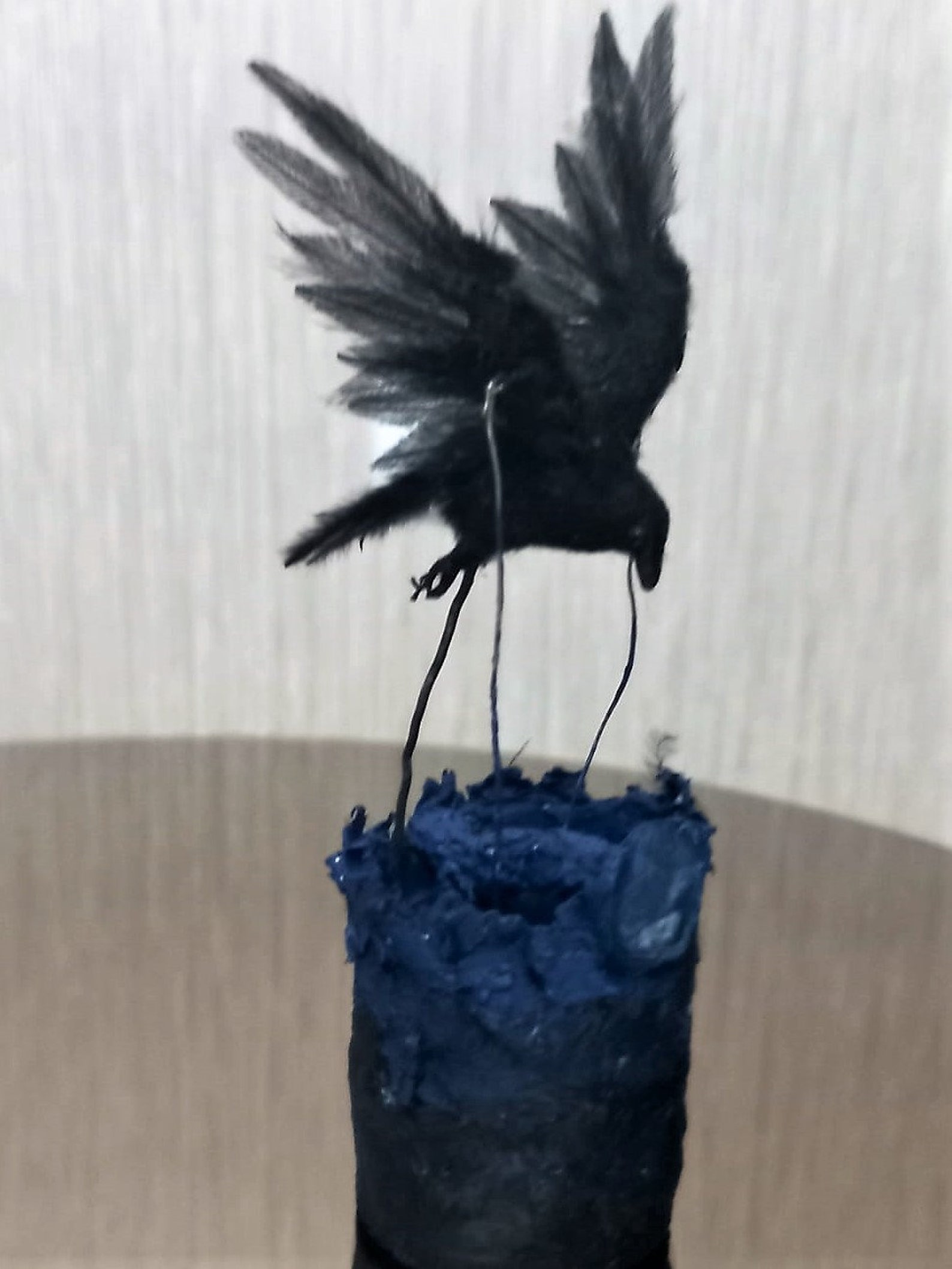 Crow Automata. Mechanical Automaton, Moving Raven, With Moving Wings ...