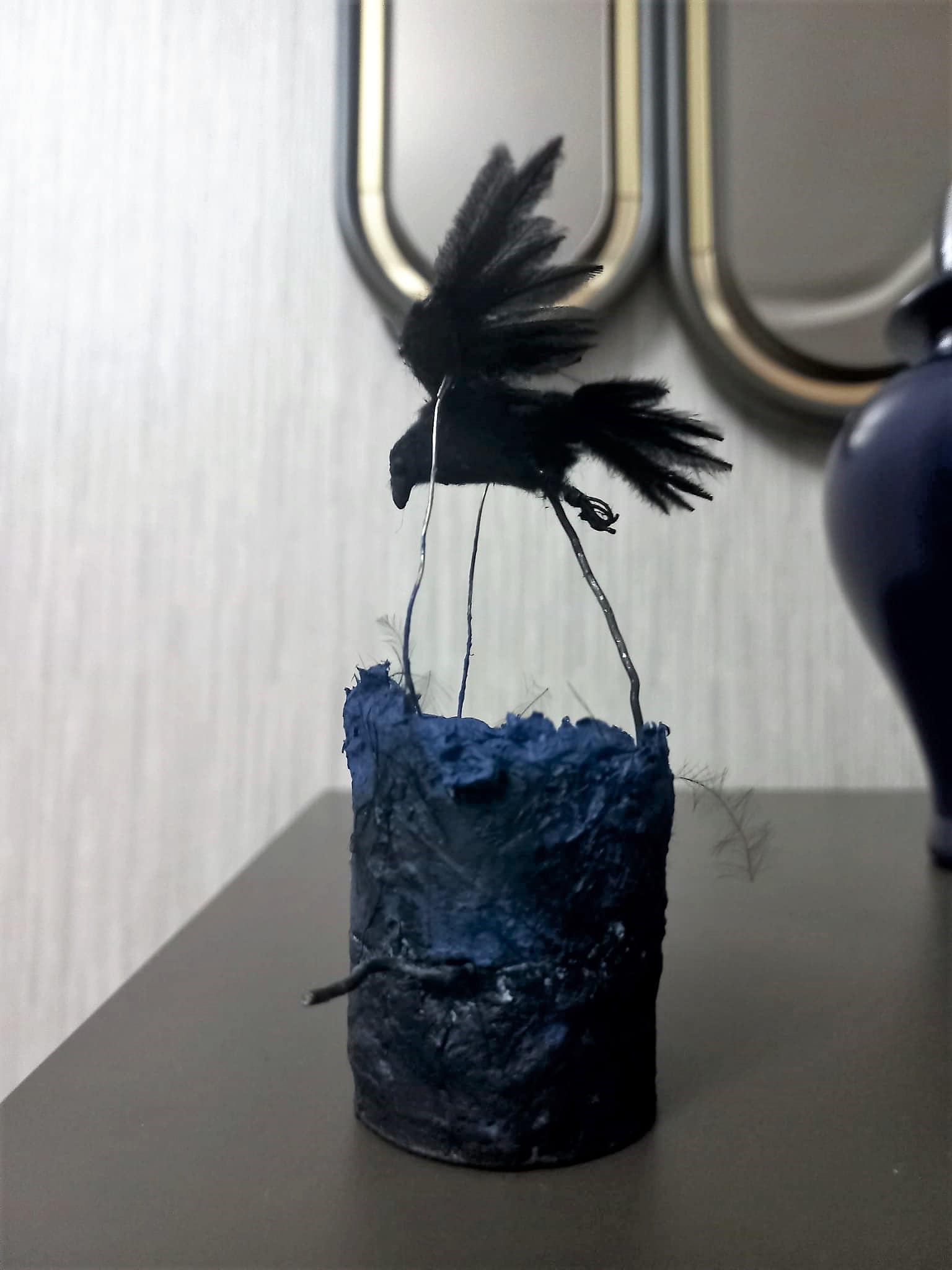 Crow Automata. Mechanical Automaton, Moving Raven, With Moving Wings ...