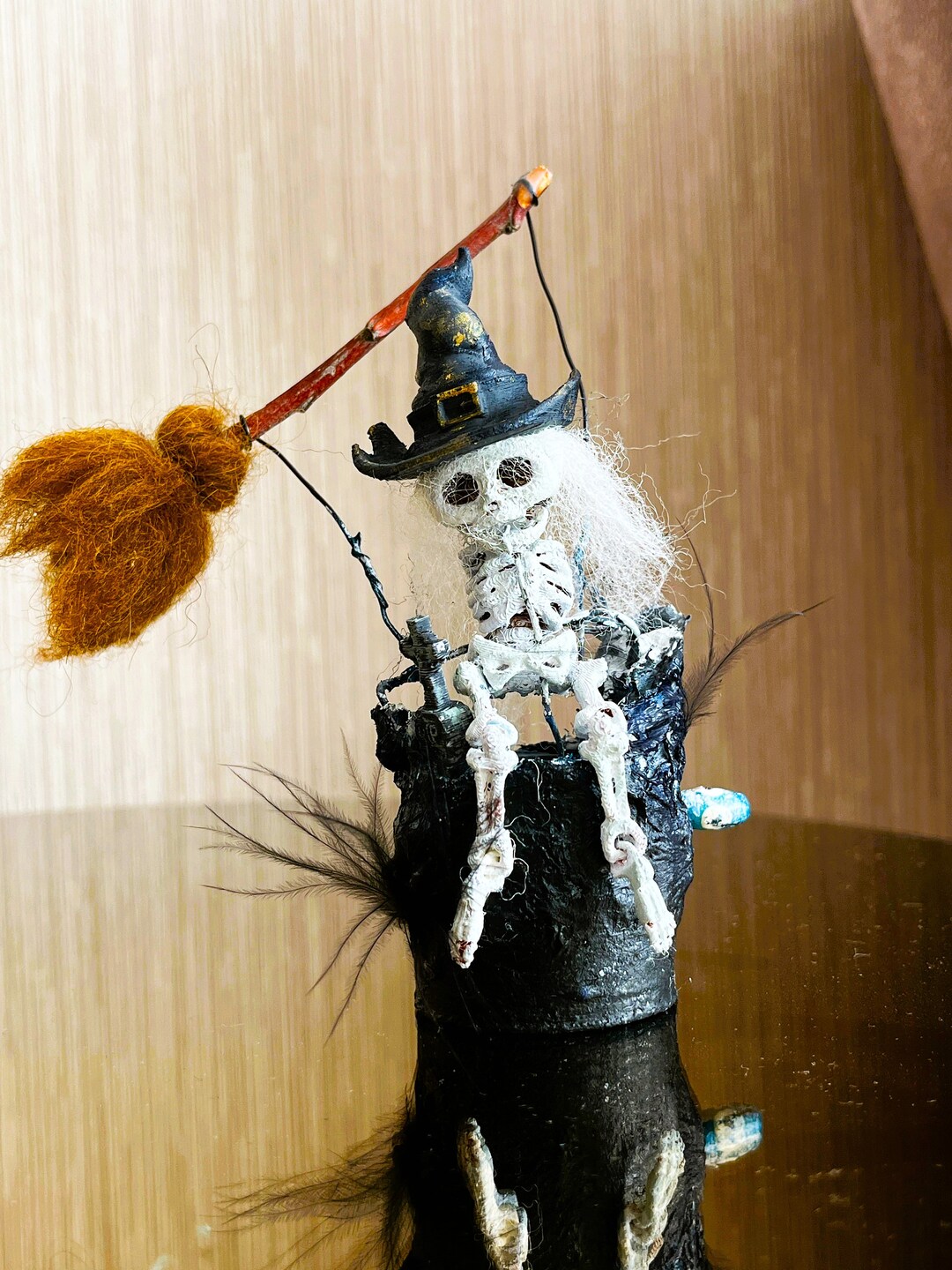 Halloween Automata Witch - Etsy