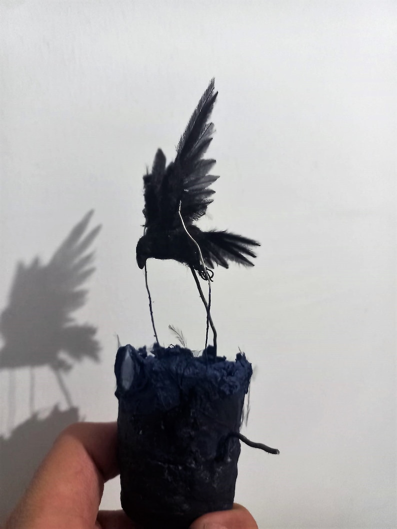 Crow Automata. Mechanical Automaton, Moving Raven, With Moving Wings ...