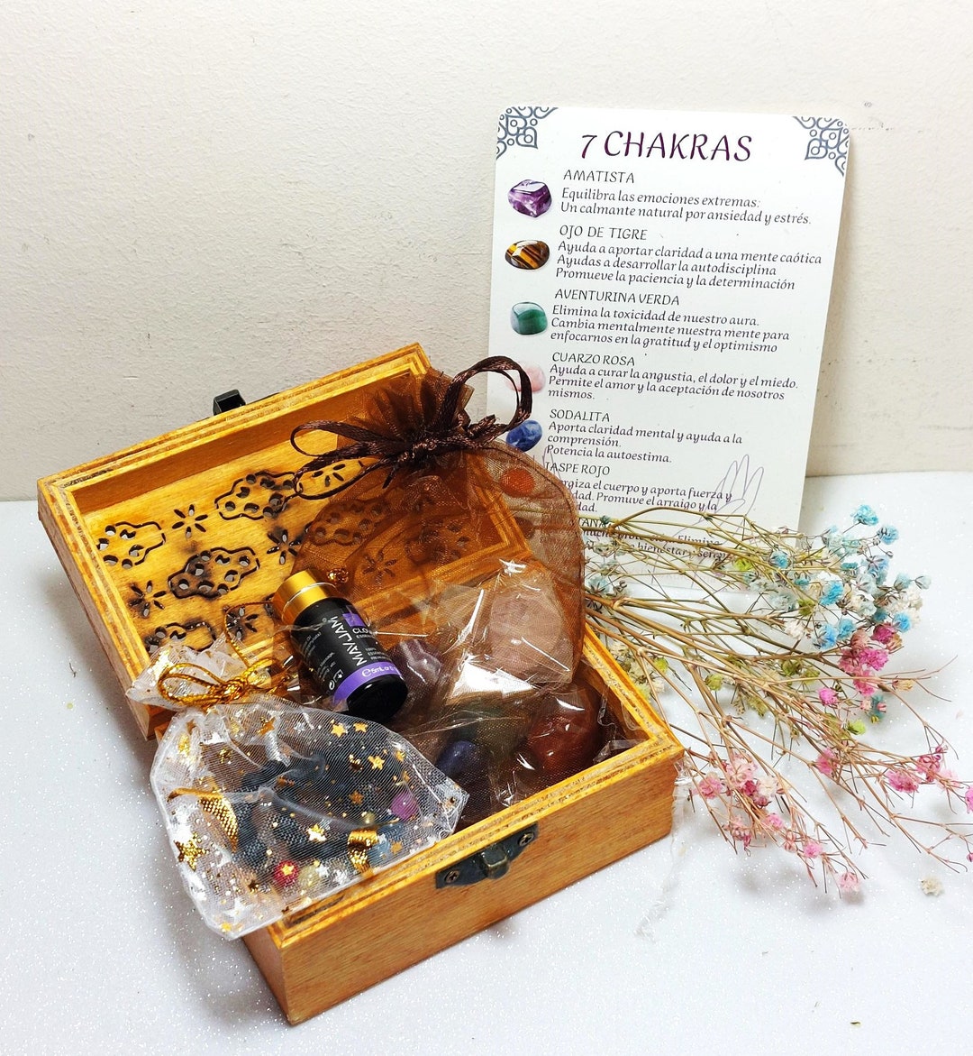 7 Chakra Crystals, 7 Chakra Minerals, Basic Set of 7 Chakra Energy ...