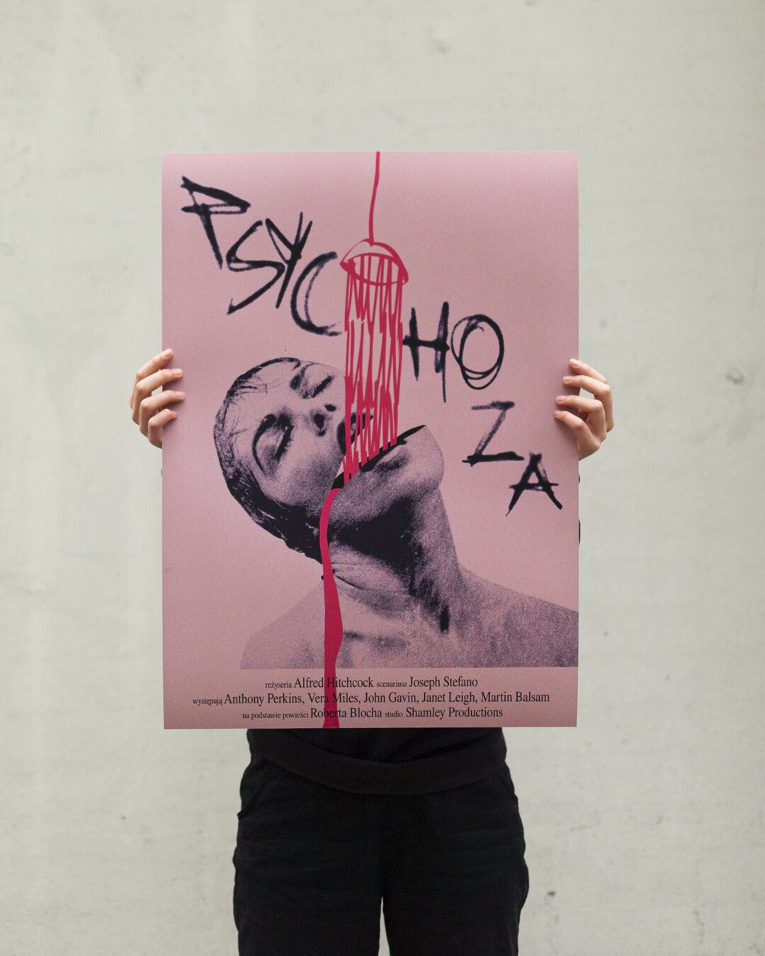 Psycho alternative Movie Poster alternative Movie Poster Print ...