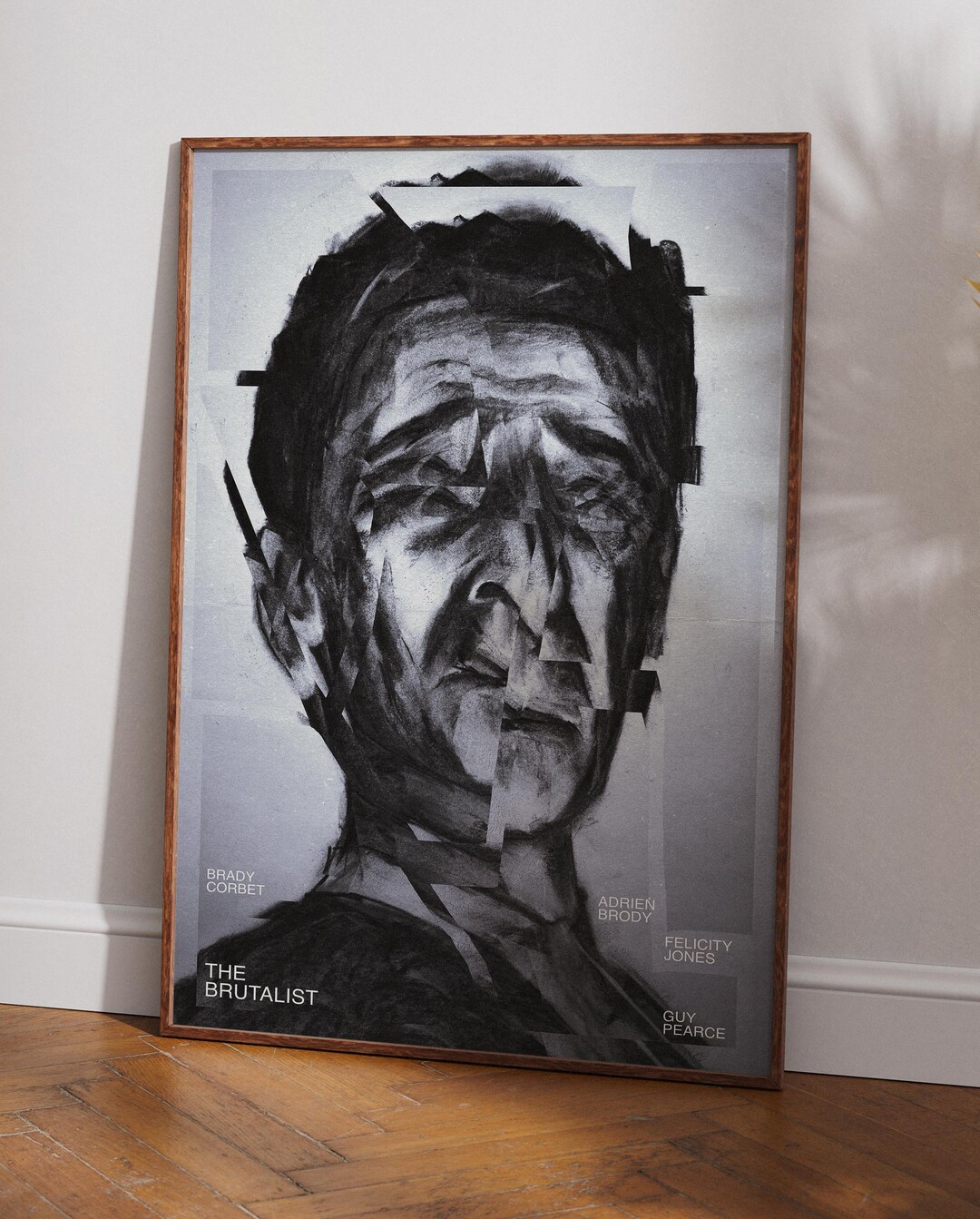 THE BRUTALIST Alternative Movie Poster, Original Polish Poster, Polish Poster, Retro Wall Art ...