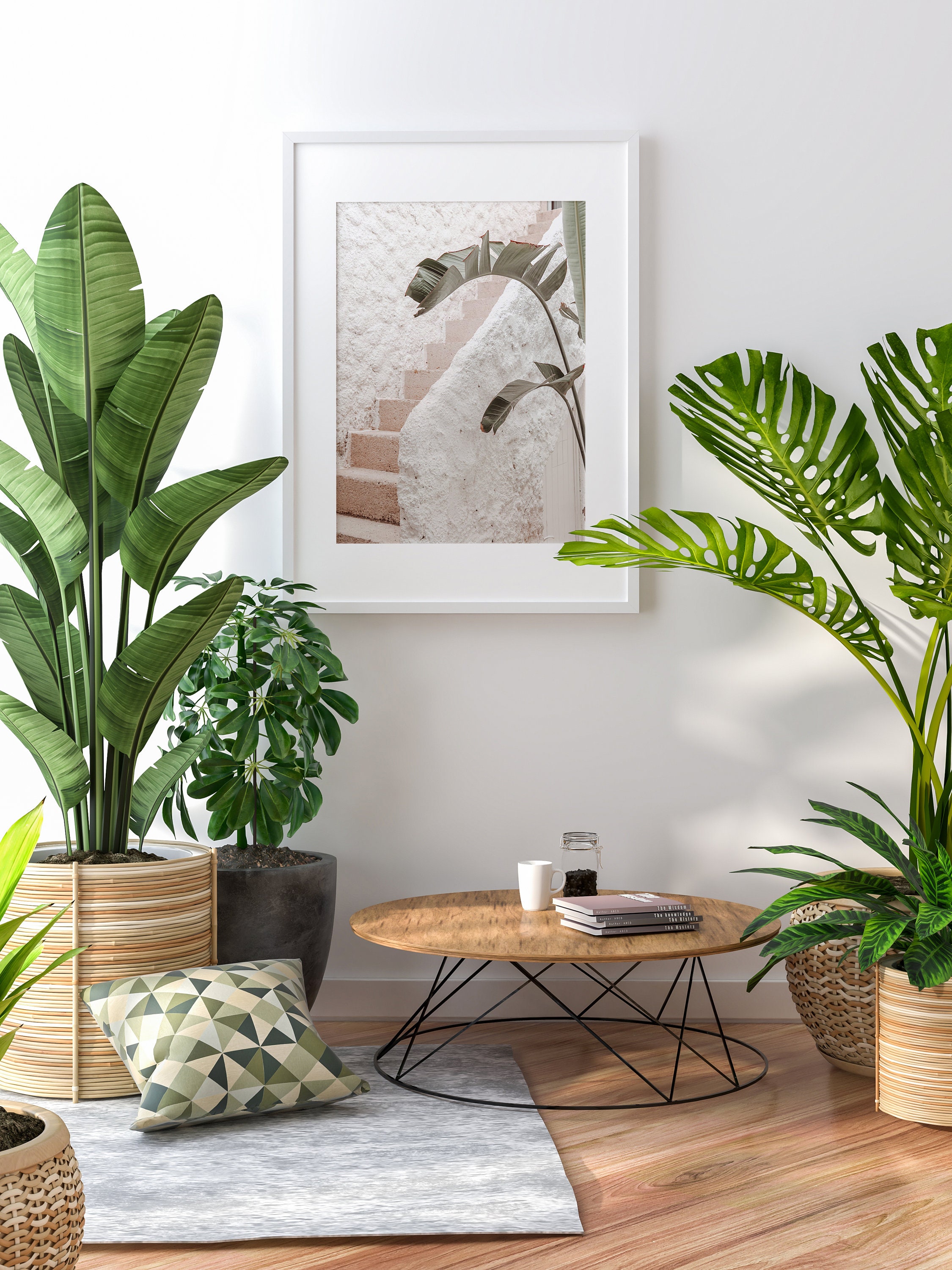 Staircase Print,boho Poster, Architecture Print, Minimalist Photo,boho ...