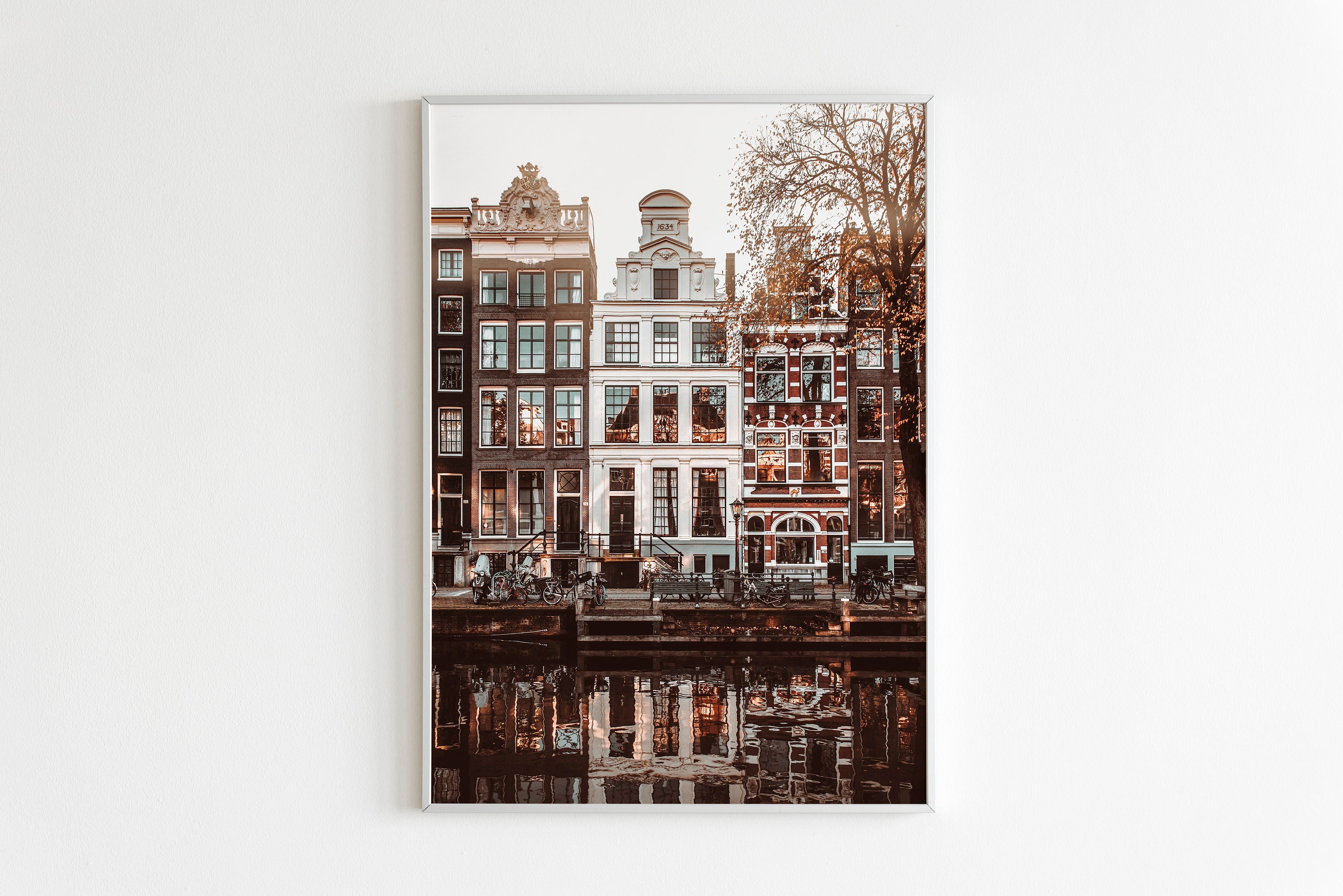 Amsterdam Art Printable Amsterdam Houses Print Amsterdam - Etsy