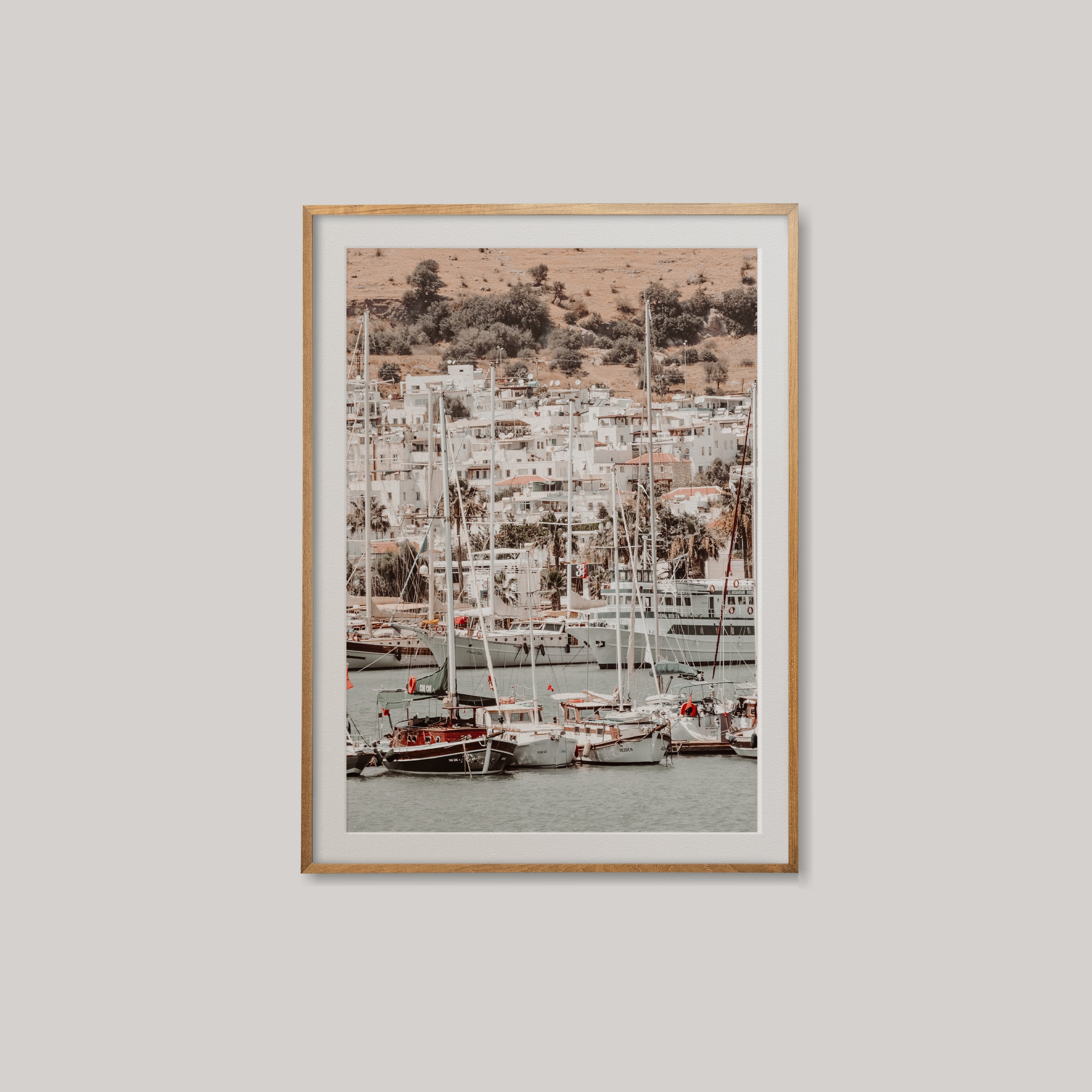 Harbour Wall Art,mediterranean Print,seaside,beach Print,sea Poster ...