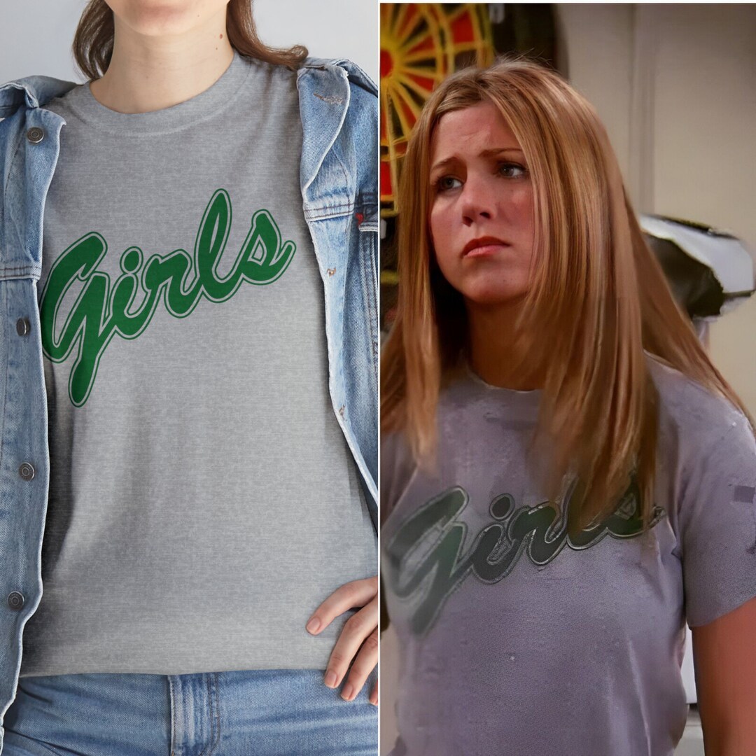 Rachel Green Girls Tee, Friends Fans Gift, Retro Vintage Shirt, 90s ...