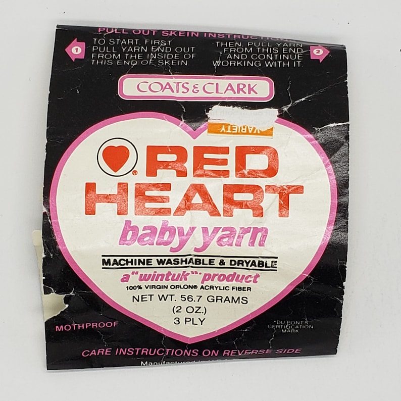Red Heart Wintuk Baby Yarn by Coats & Clark - Etsy