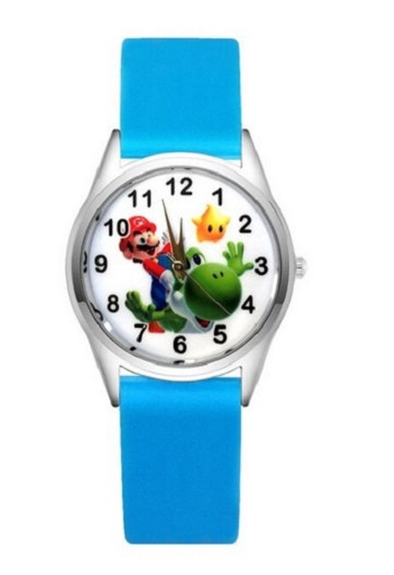 Super Mario Bros Yoshi Watch silicone Strap | Etsy