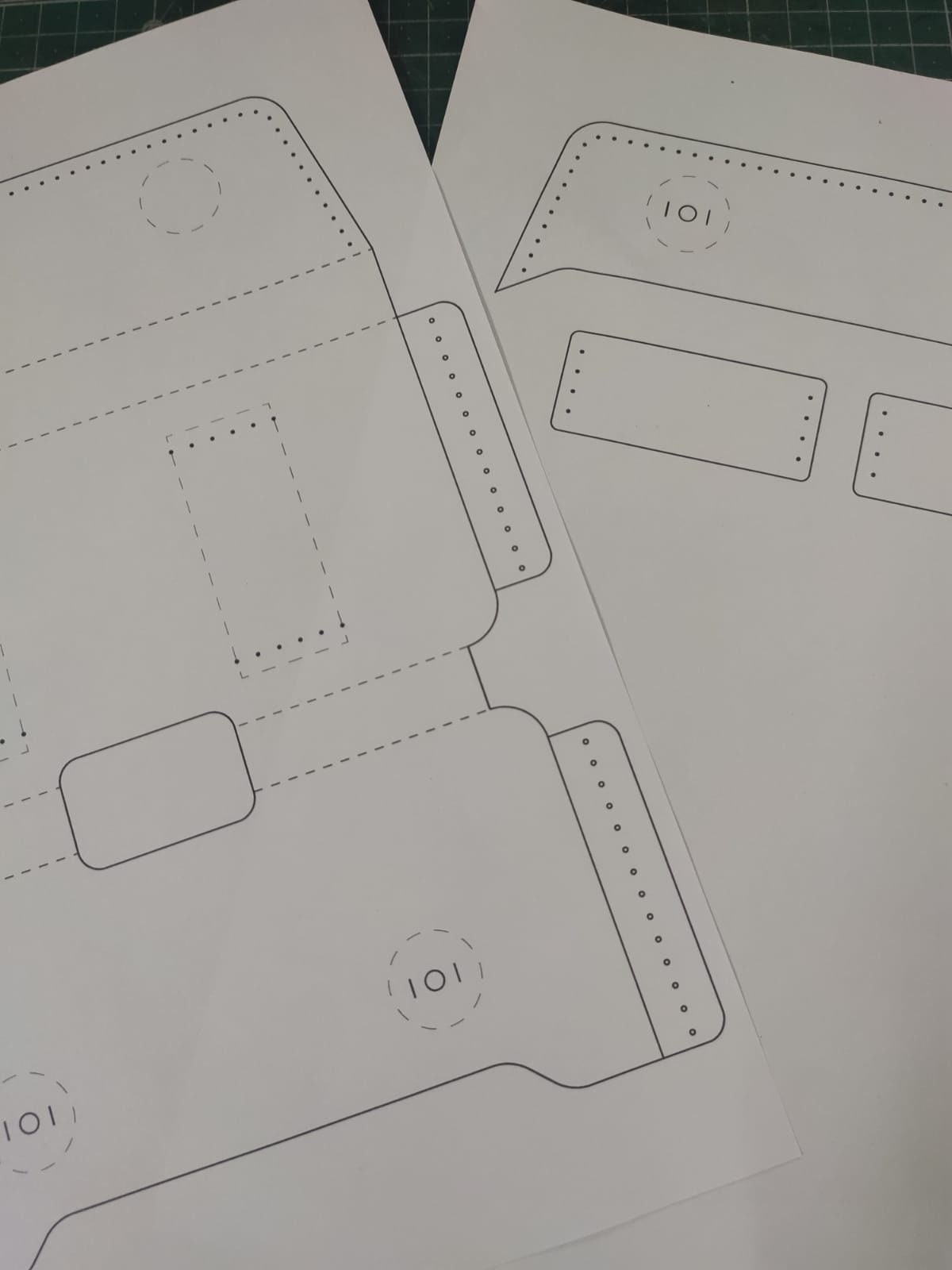 Mobile Phone Belt Case. Pattern SVG DXF and PDF - Handcut or Lasercut ...