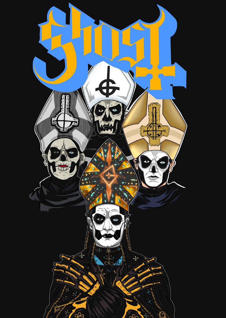 Ghost/queen Art Print - Etsy