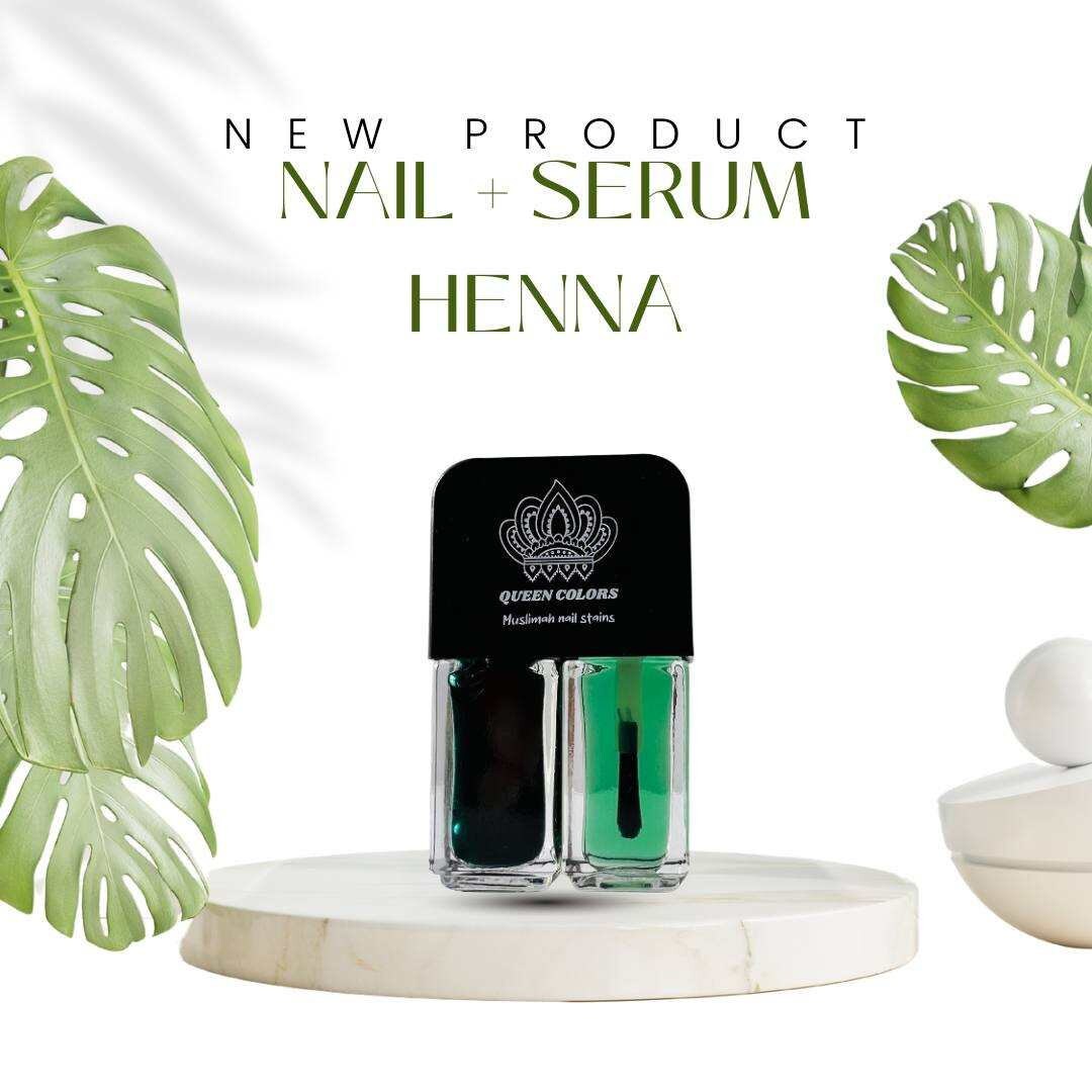 2pcs Henna Nail Stain Box Set, 5ml Each It's Henna NOT Nail Polish ...