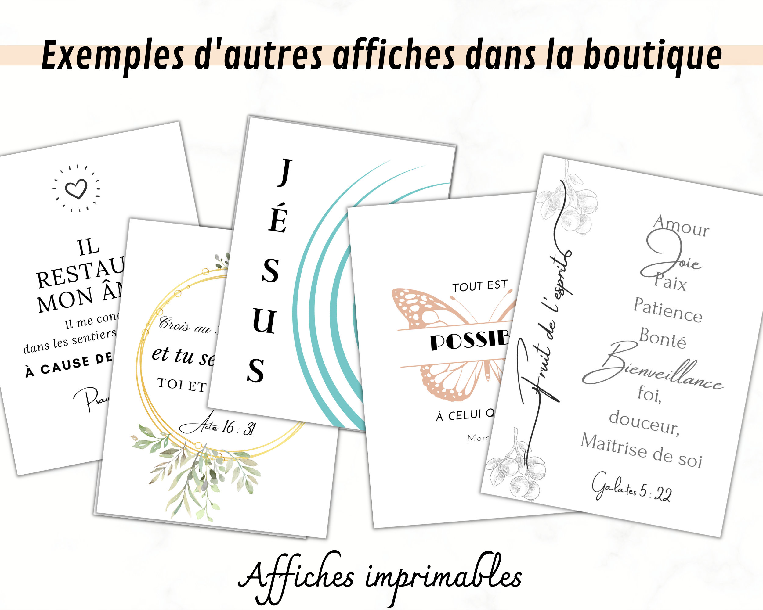 Personalized Christian Poster Printable Wall Art Bible Verse - Etsy