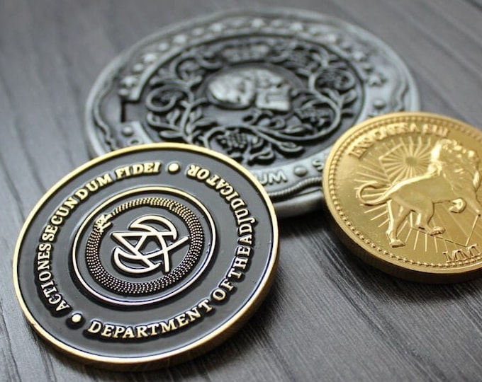 John Wick Blood Oath Marker (silver Finish) - Etsy