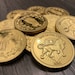 250 Custom Prop Coins Gold Silver Logo Business Bar Pin Coin Etc. - Etsy