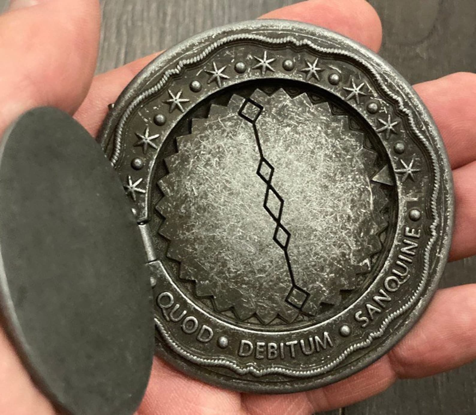 10 Pcs Continental Gold Coin Prop Blood Oath Marker Cosplay Adjudicator ...