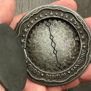 10 Pcs Continental Gold Coin Prop Blood Oath Marker Cosplay Adjudicator ...