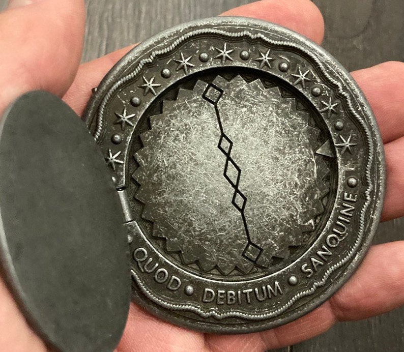 10 Pcs Continental Gold Coin Prop Blood Oath Marker Cosplay - Etsy