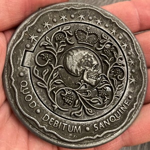 10 Pcs Continental Gold Coin Prop Blood Oath Marker Cosplay Adjudicator ...