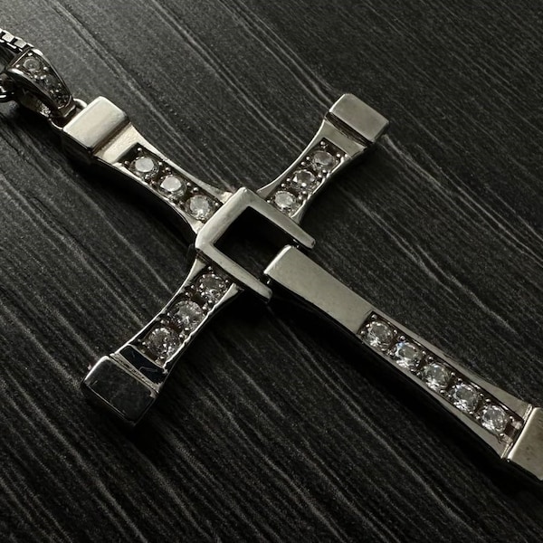 Fast and Furious Cross Necklace - Etsy