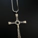 925 Sterling Silver Dominic Cross Toretto Chain Pendant Necklace - Etsy