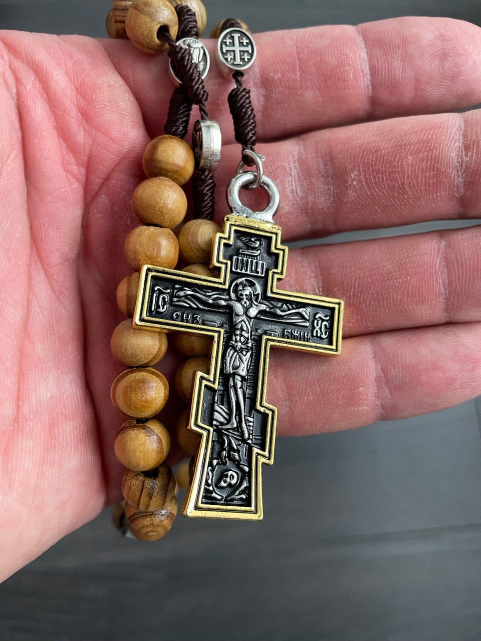 Rosary Orthodox Cross Blood Oath Marker Continental Coin Set - Etsy UK
