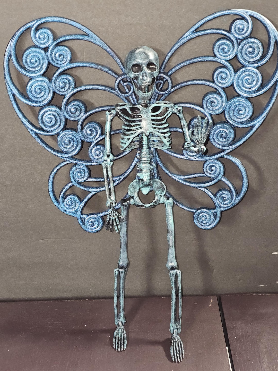 Vintage Skeleton Butterfly Wall Art - Etsy