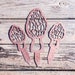 Morel Mushroom Yard Stakes Dxf/svg - Brightnite Metalworx Digital ...