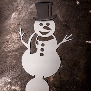 Snowman Dxf/svg - Brightnite Metalworx Digital Download - Laser CNC ...
