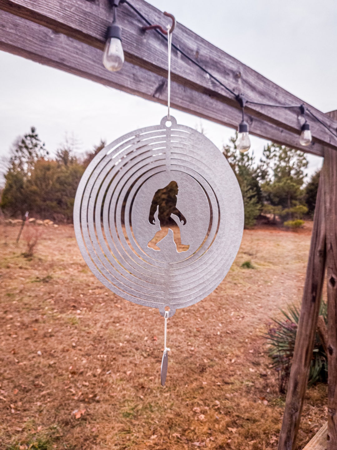 Bigfoot Wind Spinner Dxf/svg - Brightnite Metalworx Digital Download ...