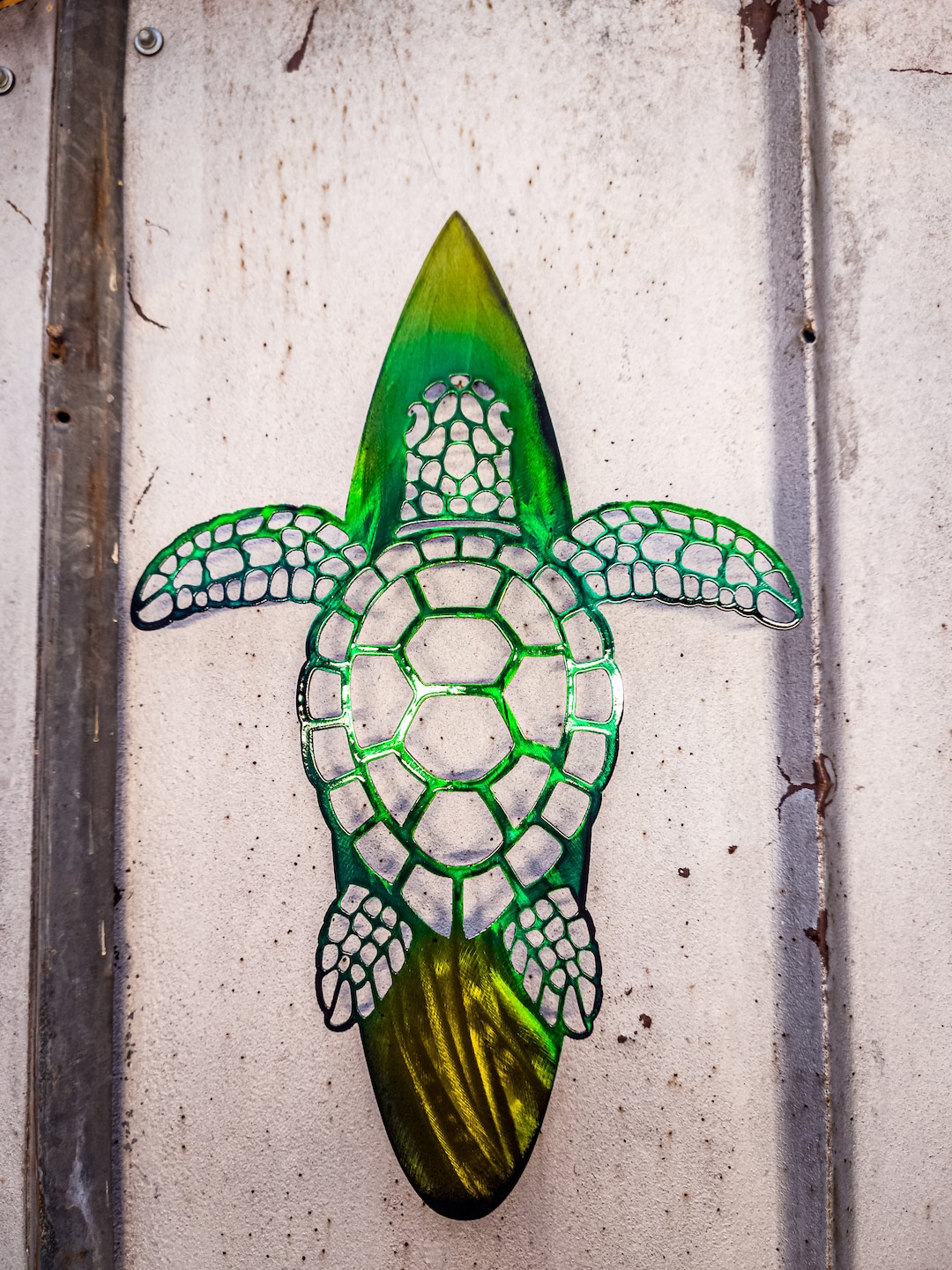 Sea Turtle Surfboard Dxf/svg - Brightnite Metalworx Digital Download ...
