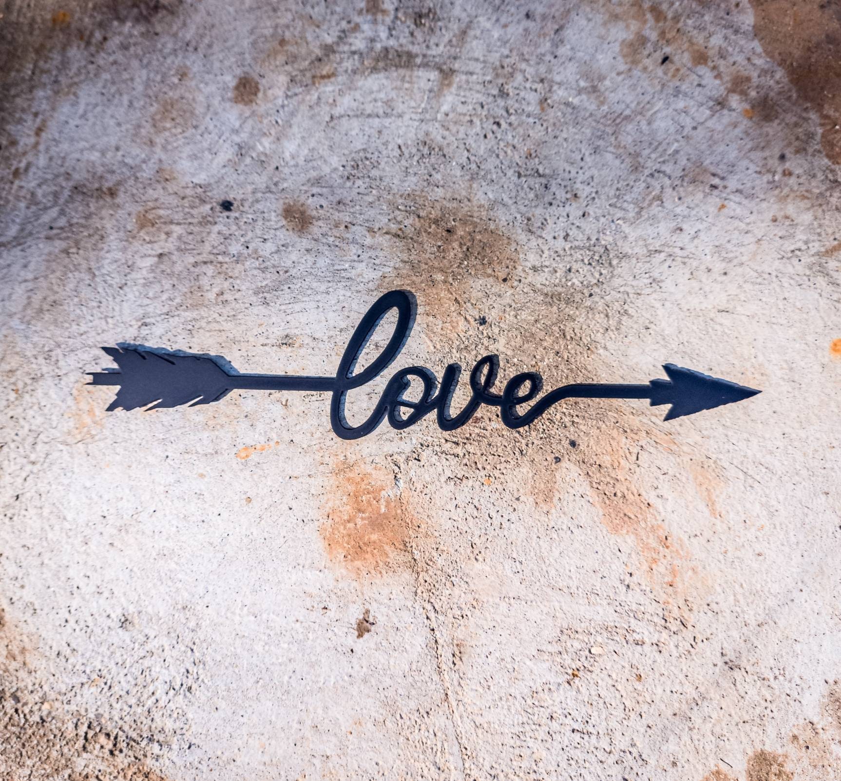 Arrow Love Valentines Day Gift Dxf/svg - Brightnite Metalworx Digital ...