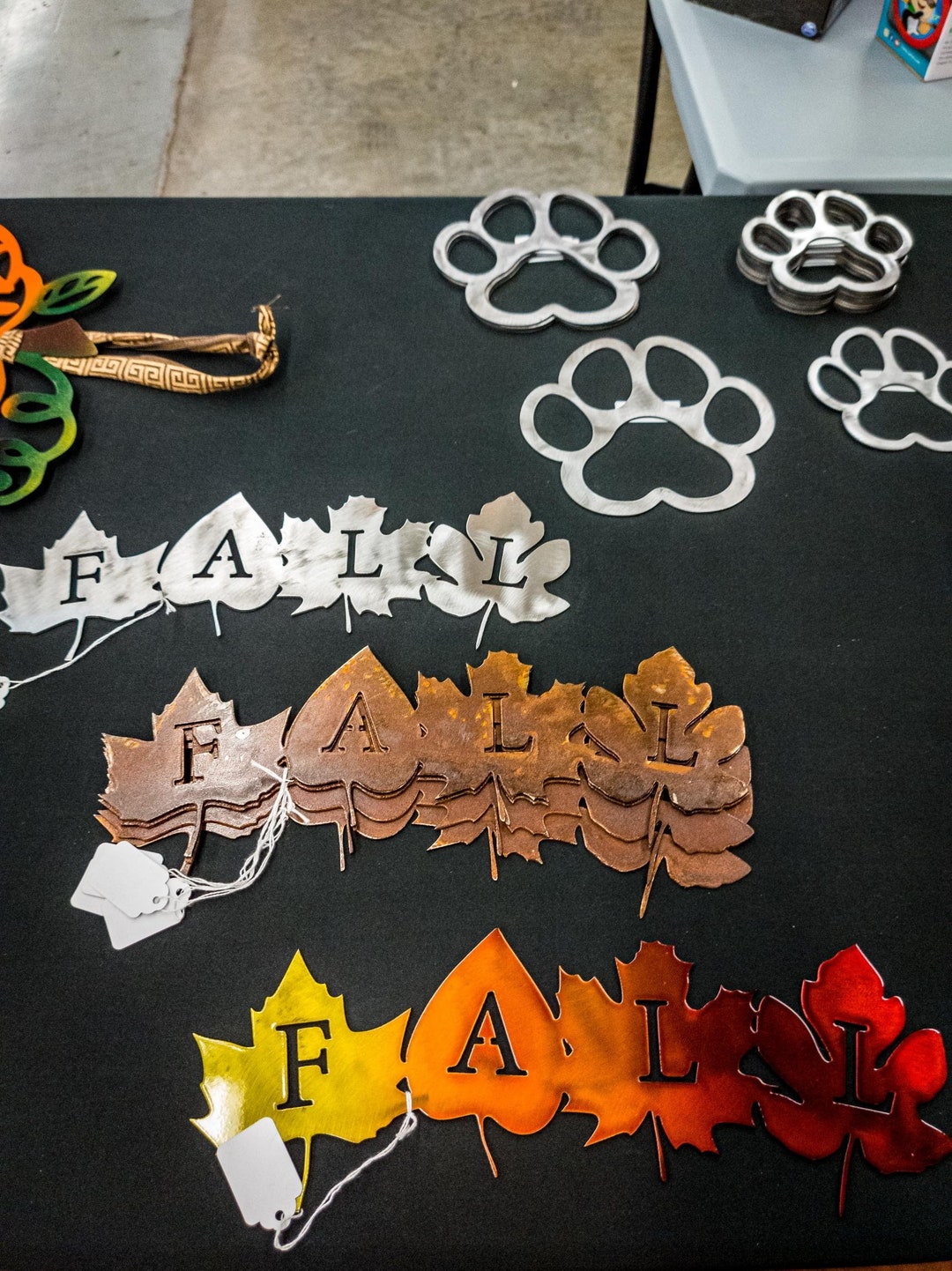 Fall Leaves Dxf/svg - Brightnite Metalworx Digital Download - Laser CNC ...